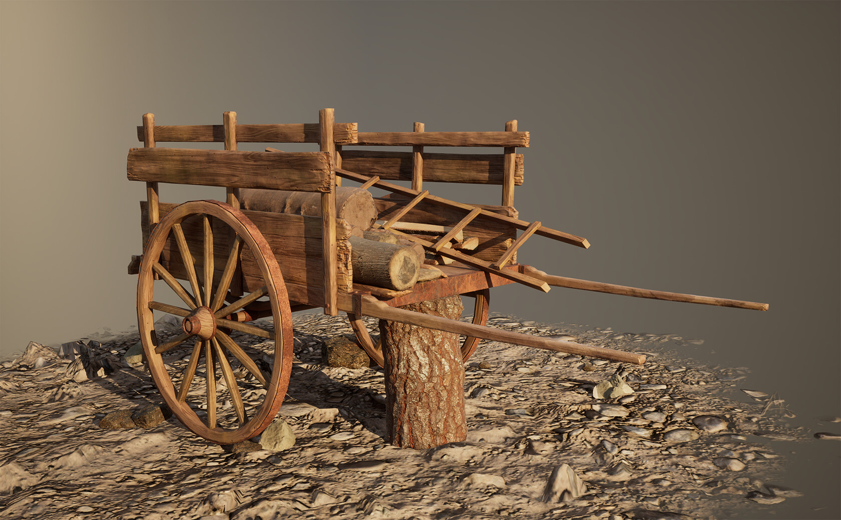 ArtStation - Old Cart