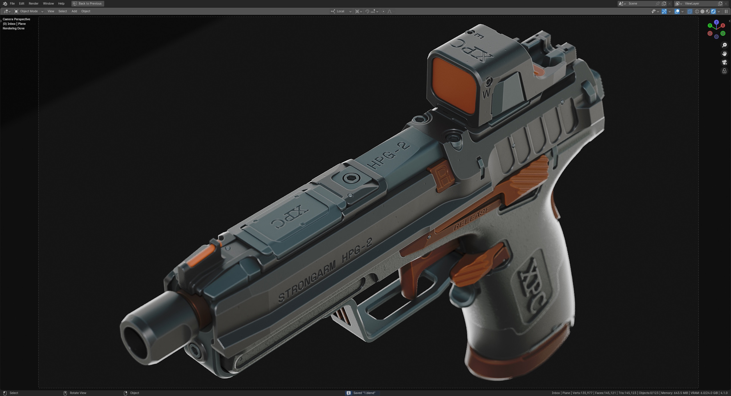 Alexei Kolb - Handgun Concept