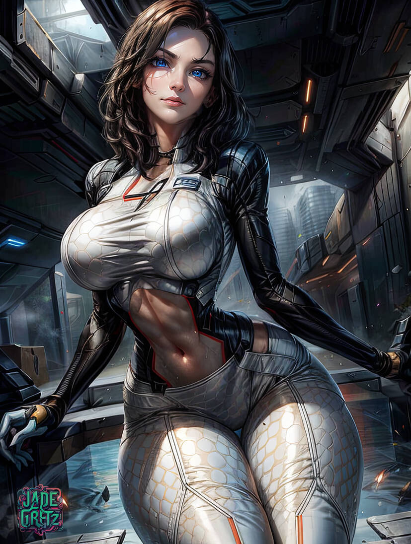 Jade Gretz - Galactic Enchantress: Miranda's Stellar Allure by Jade Gretz