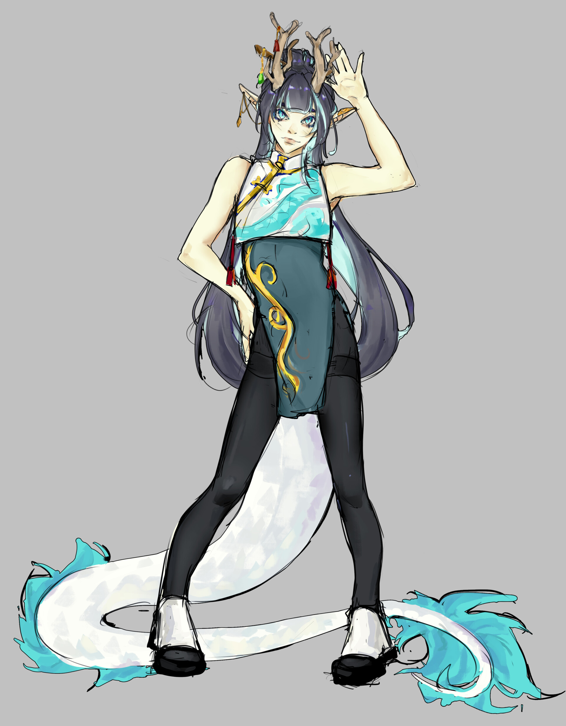 ArtStation - Long tian ming character Design