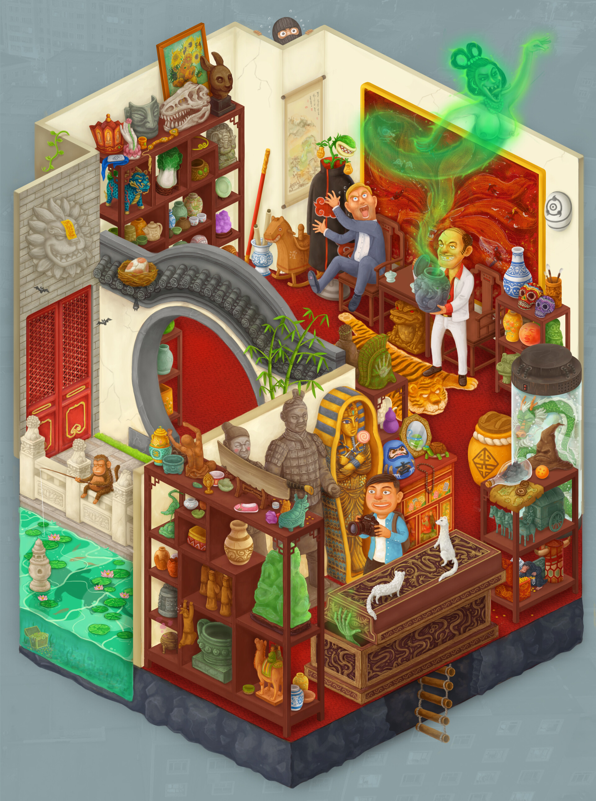 ArtStation - antique store