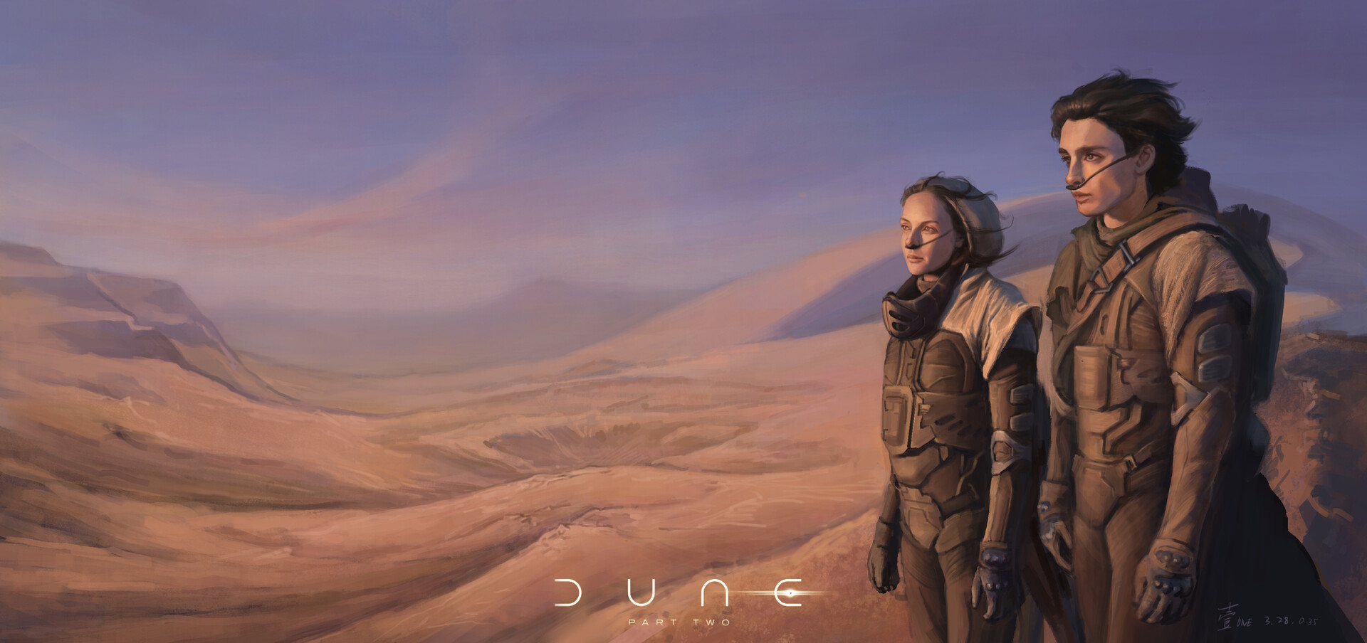 ArtStation - DUNE Film Thick Coating Exercise