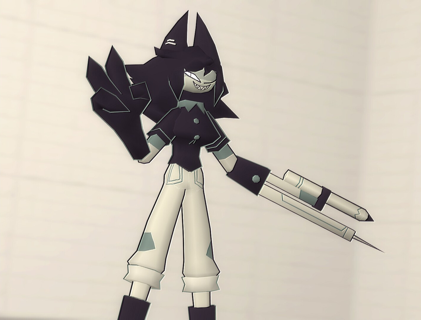 ArtStation - Miss Circle but with short hair