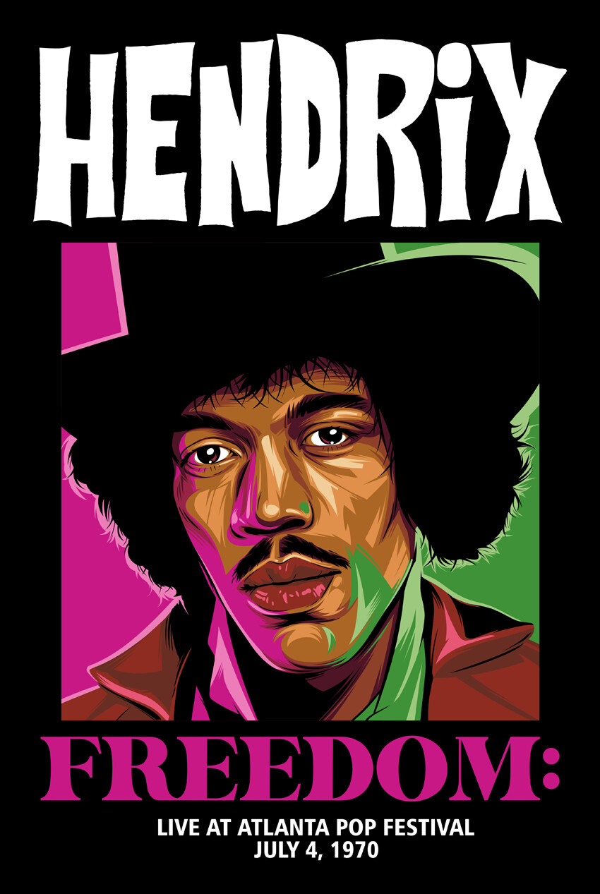 ArtStation - Jimi Hendrix