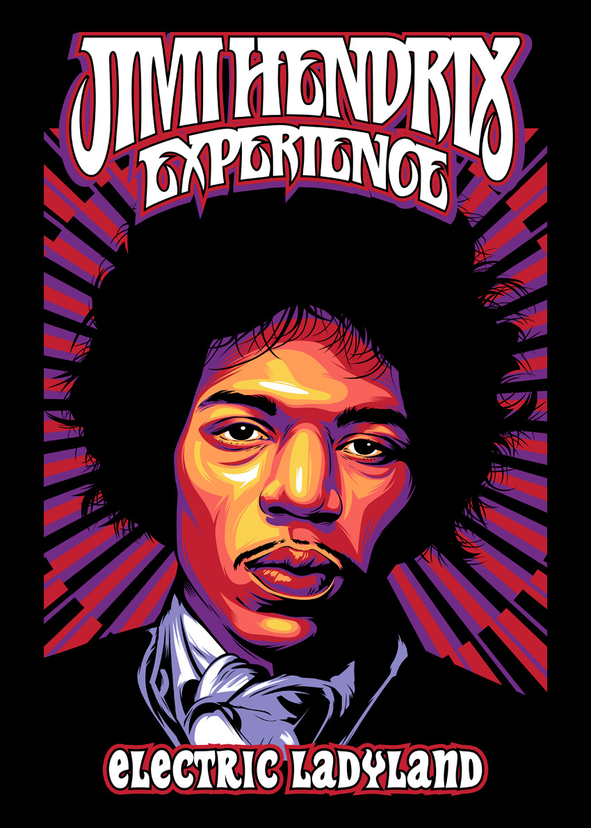 ArtStation - jimi hendrix experience
