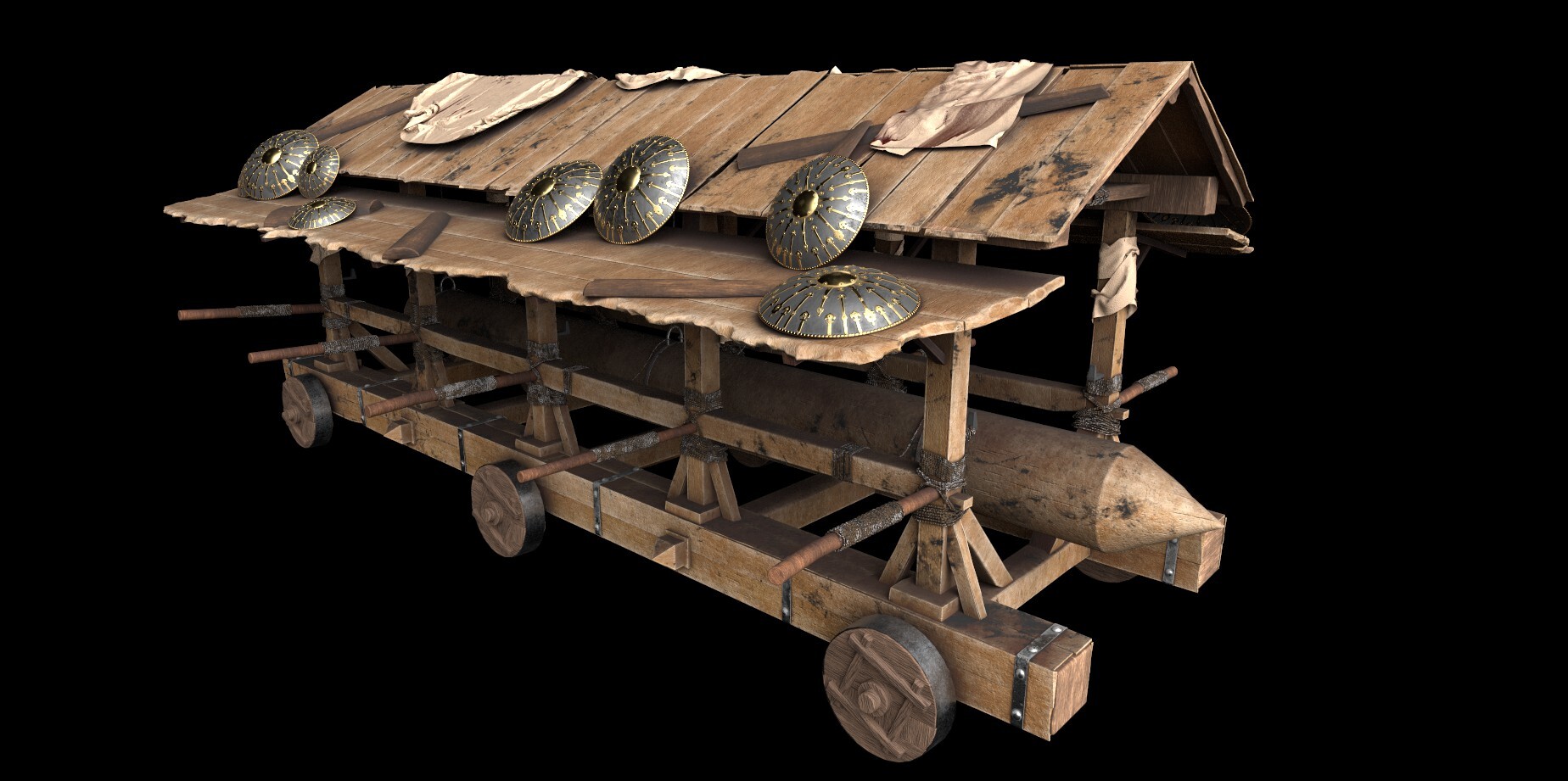 ArtStation - DunHuang Siege Engine