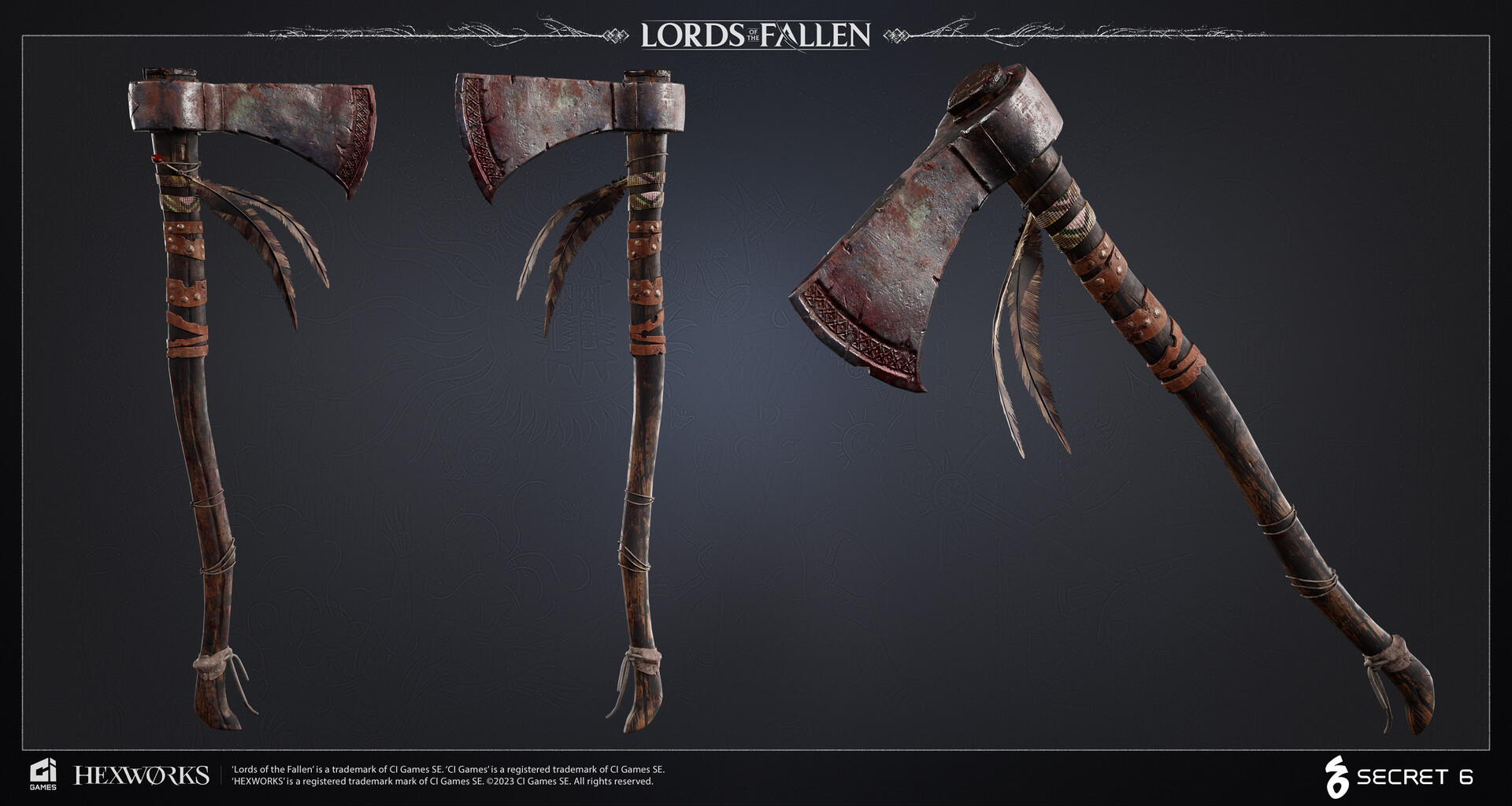 Secret 6 - Lords of the Fallen | Weapons - Blackfeather Ranger Axe