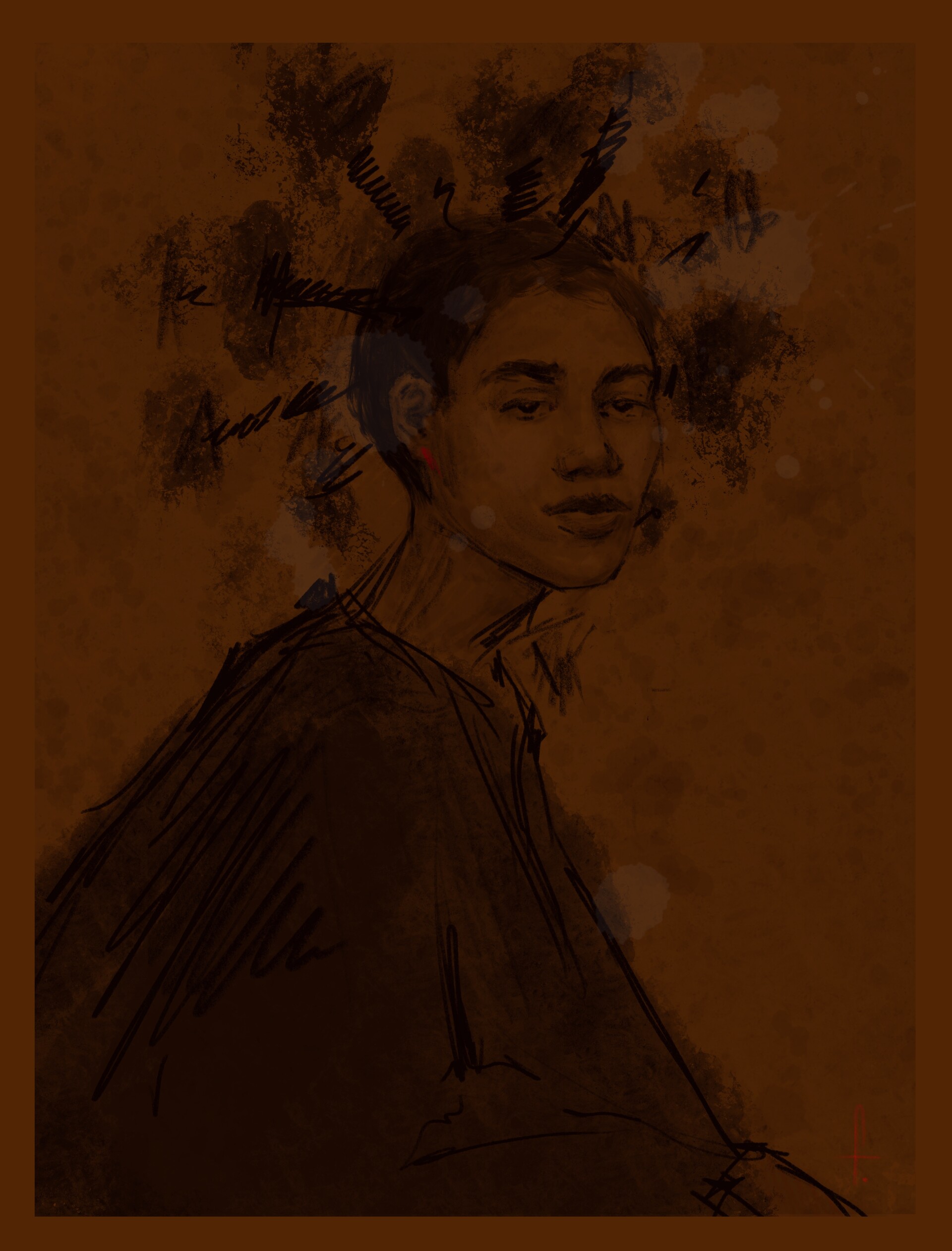 ArtStation - A disgruntled girl