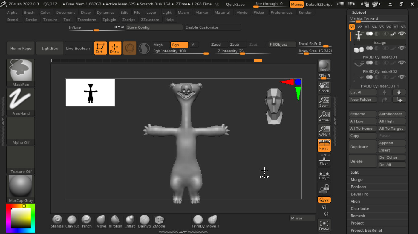 ArtStation - zbrush practice