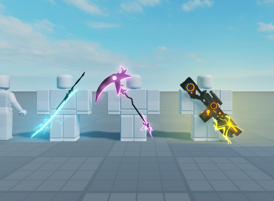 ArtStation - Neon Weapons with VFX in Roblox