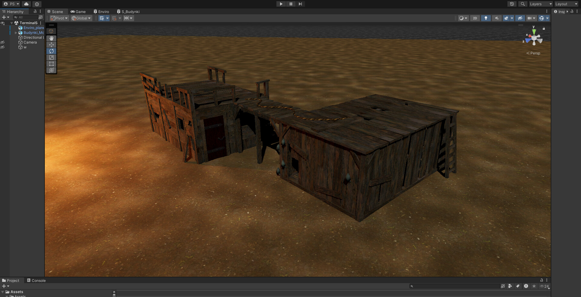 ArtStation - Two Buildings Low Poly Retro Game Asset Unity
