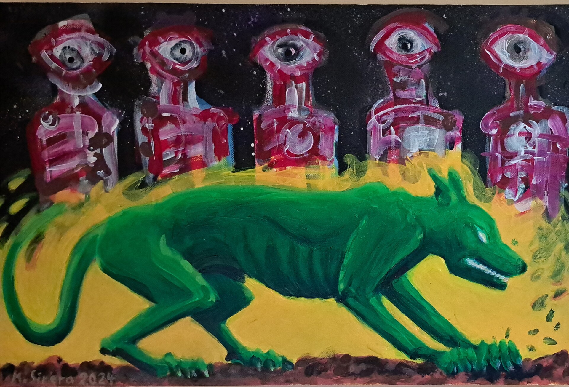 ArtStation - Green Dog