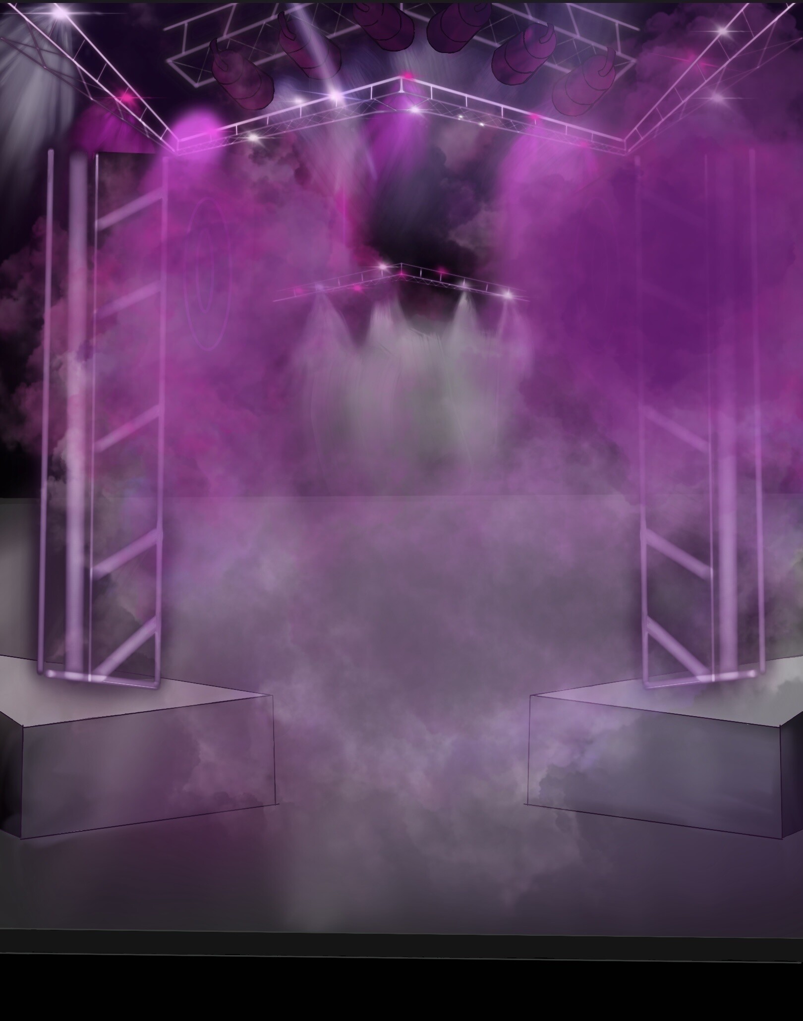 ArtStation - Concert Background Art