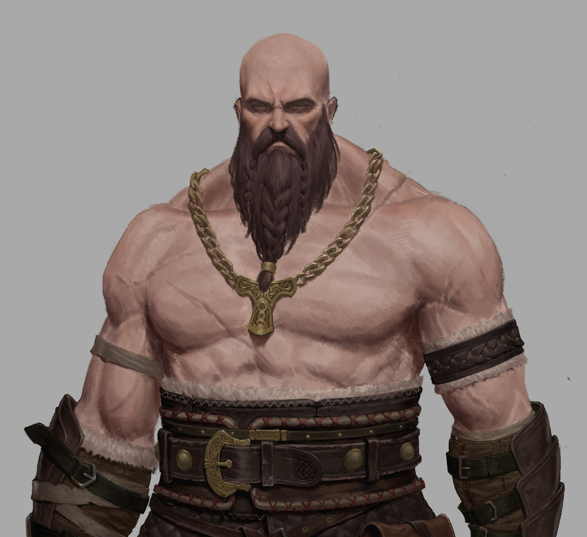 ArtStation - barbarian concept