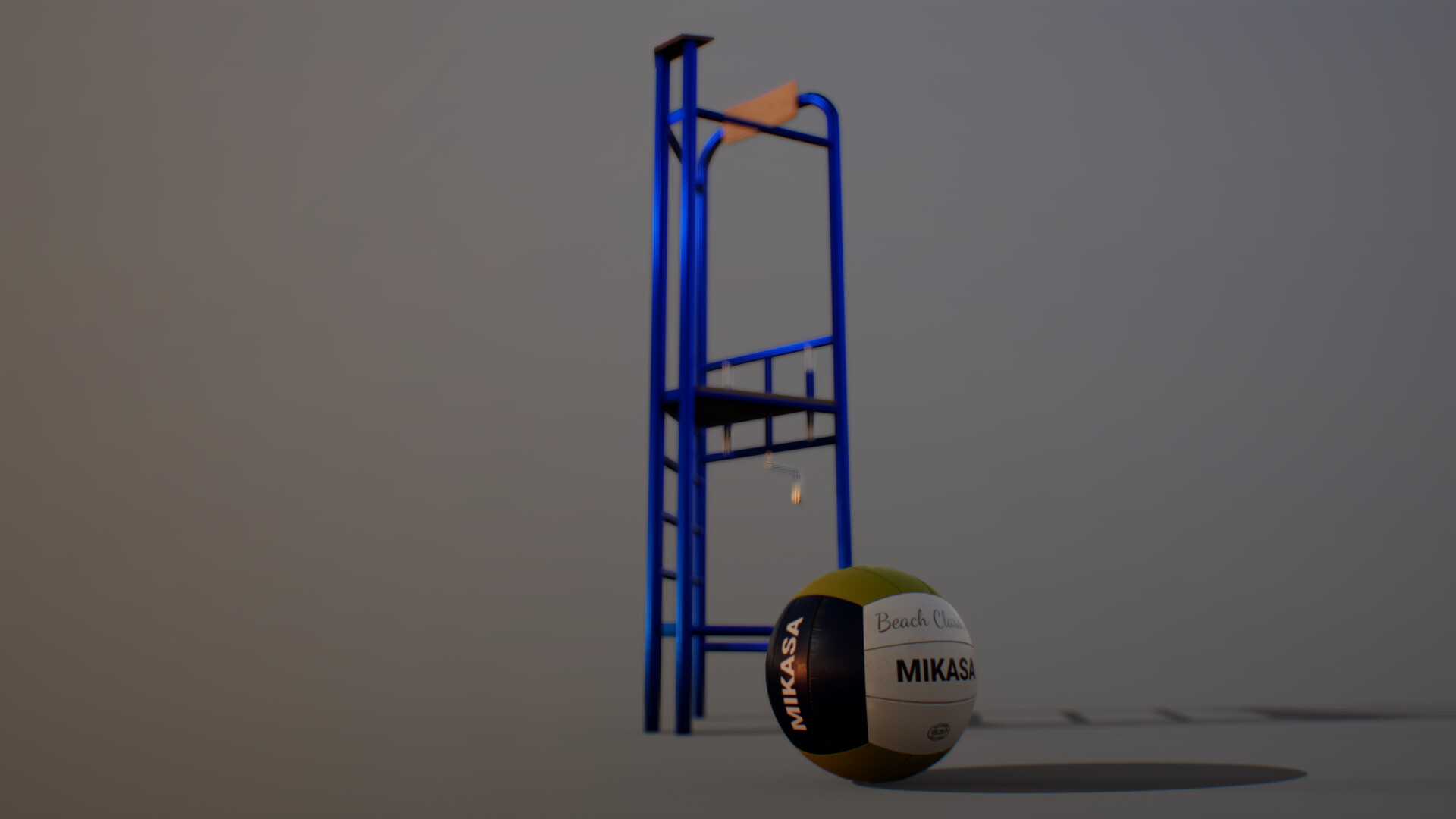 ArtStation - Volleyball referee stand