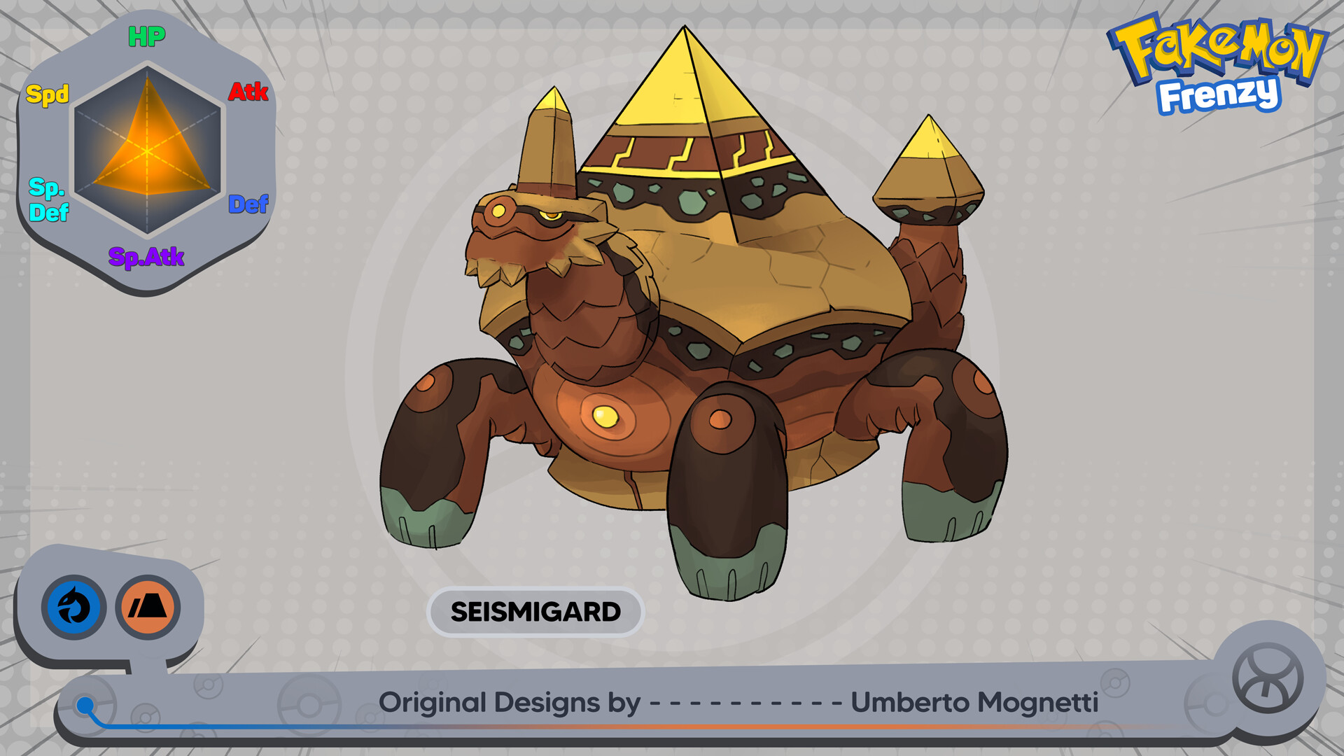 Umberto Mognetti - Fakemon Frenzy - Dragon