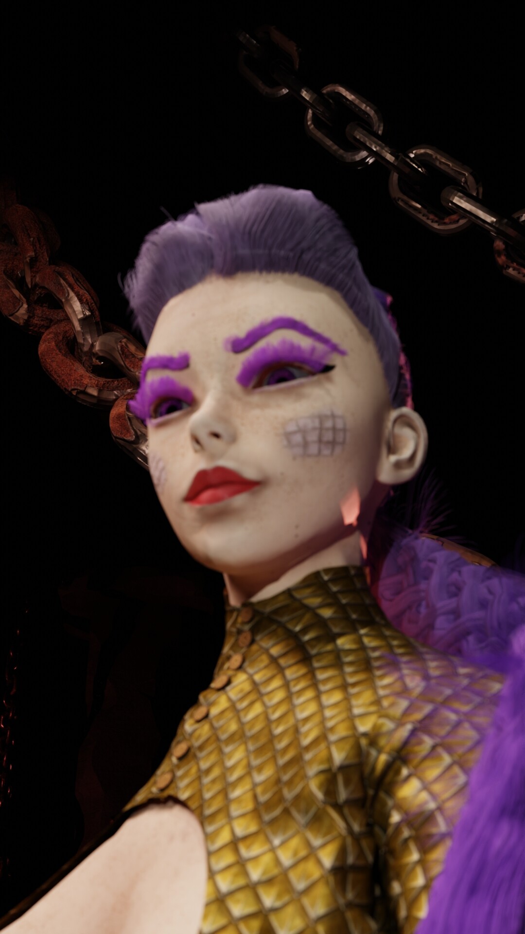 ArtStation - Lamia gameready model.