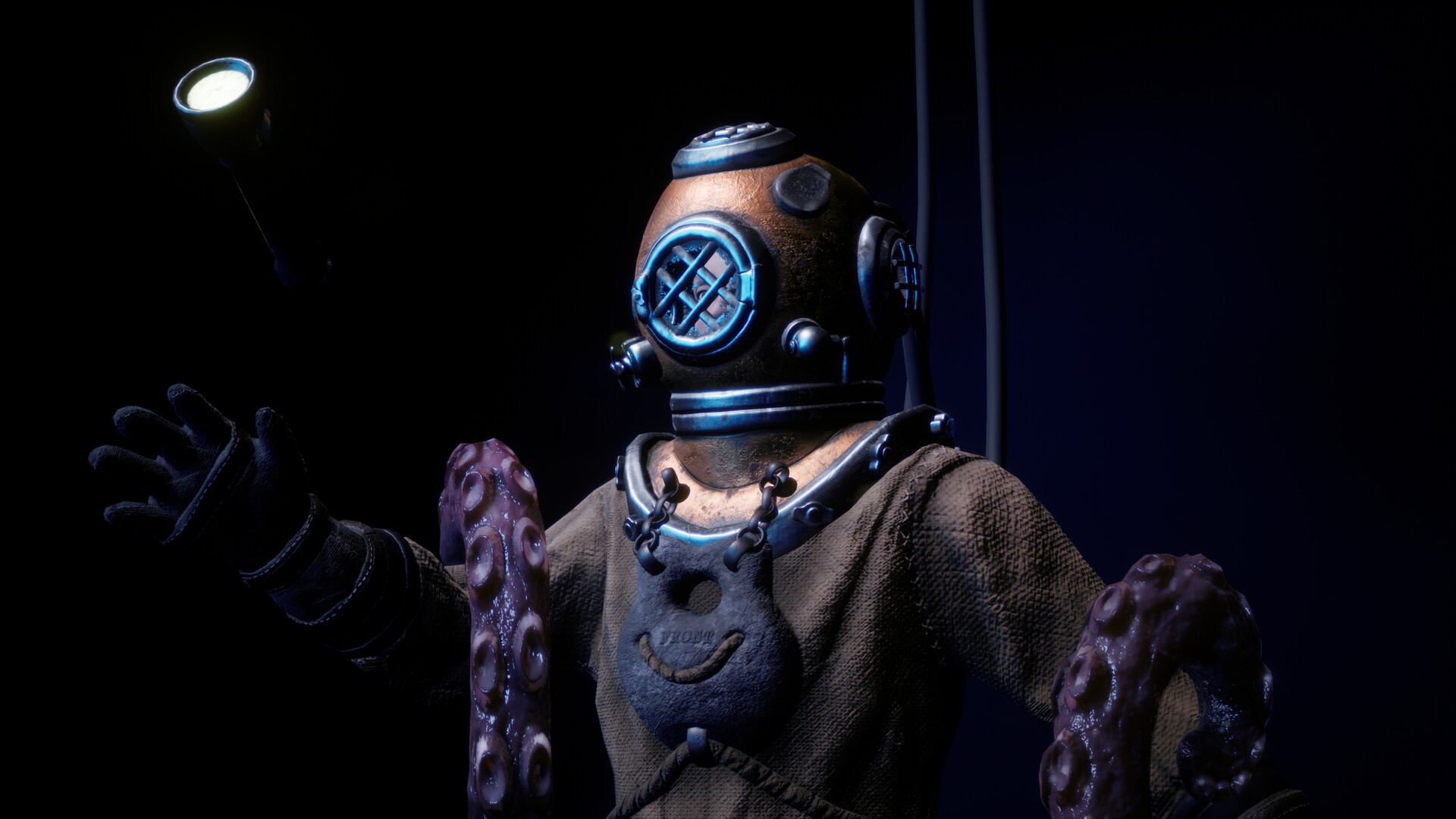 old diving suit spongebob