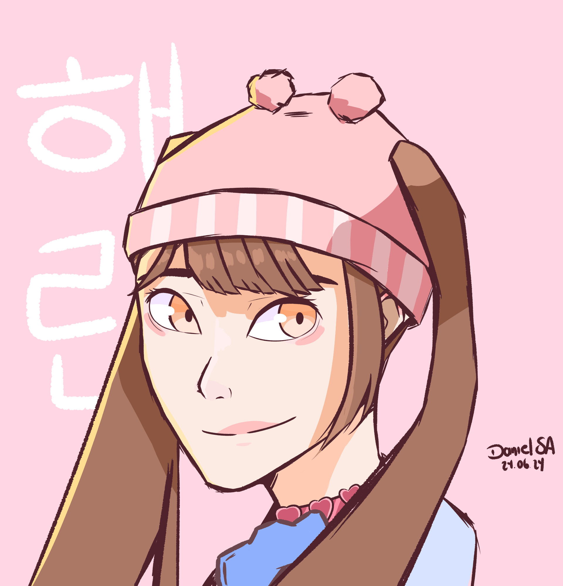 ArtStation - Haerin from Newjeans