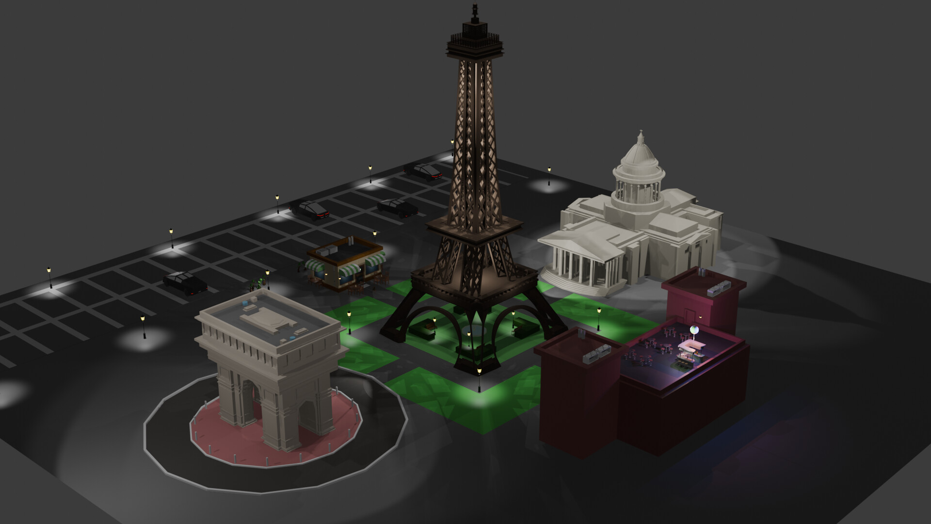 ArtStation - Mini Paris