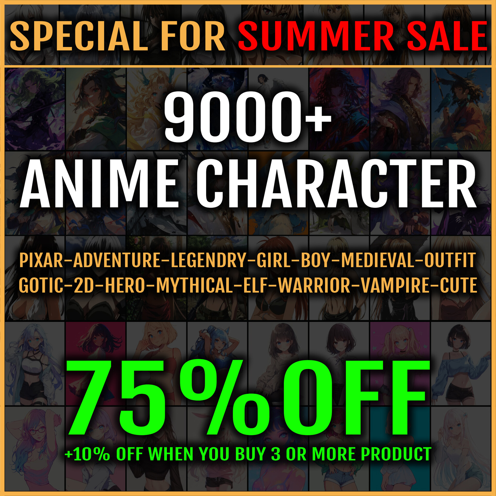 ArtStation - 9000+ Anime Character MEGA Pack References