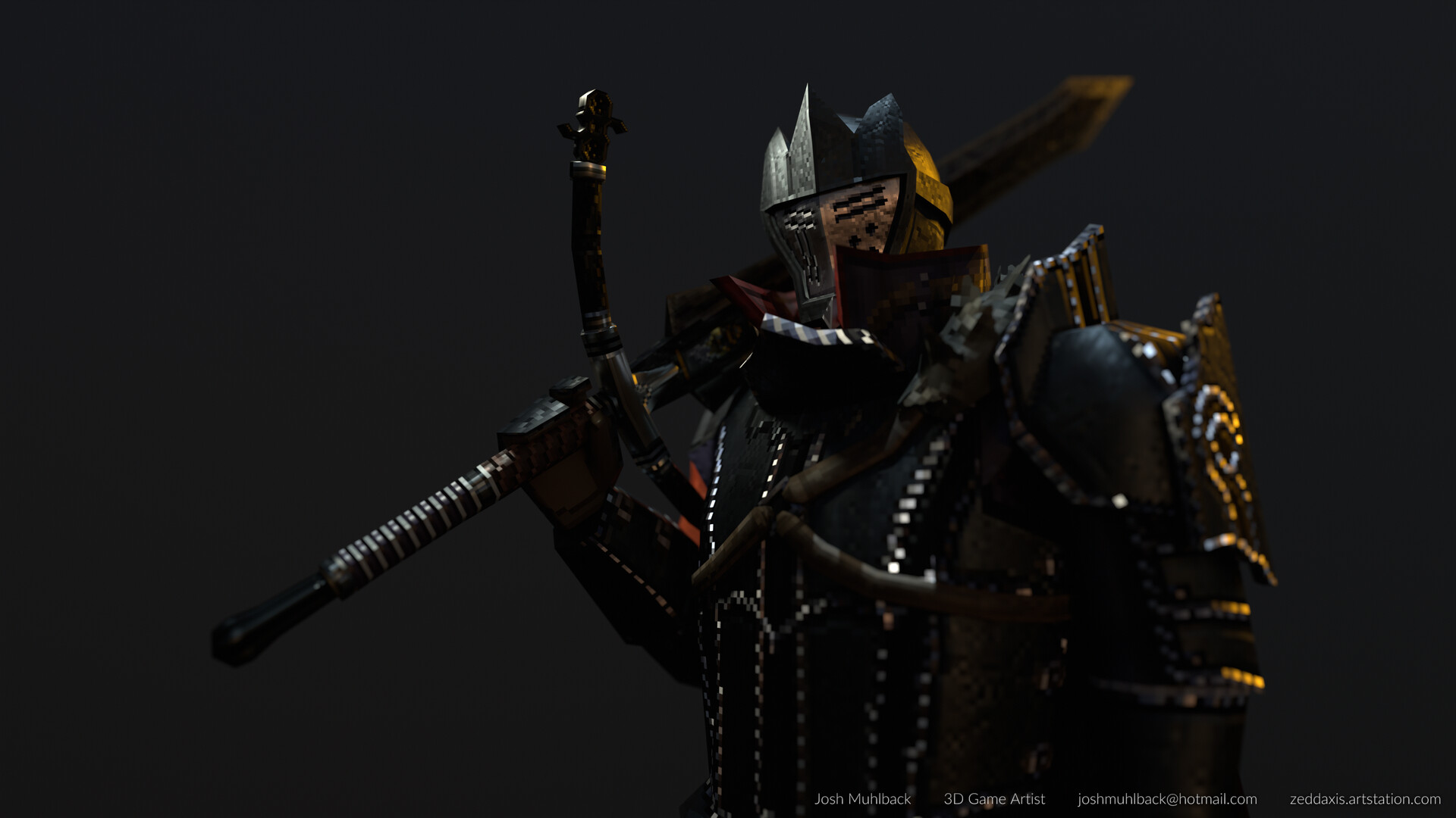 ArtStation - Character Breakdown - Oathbreaker Paladin