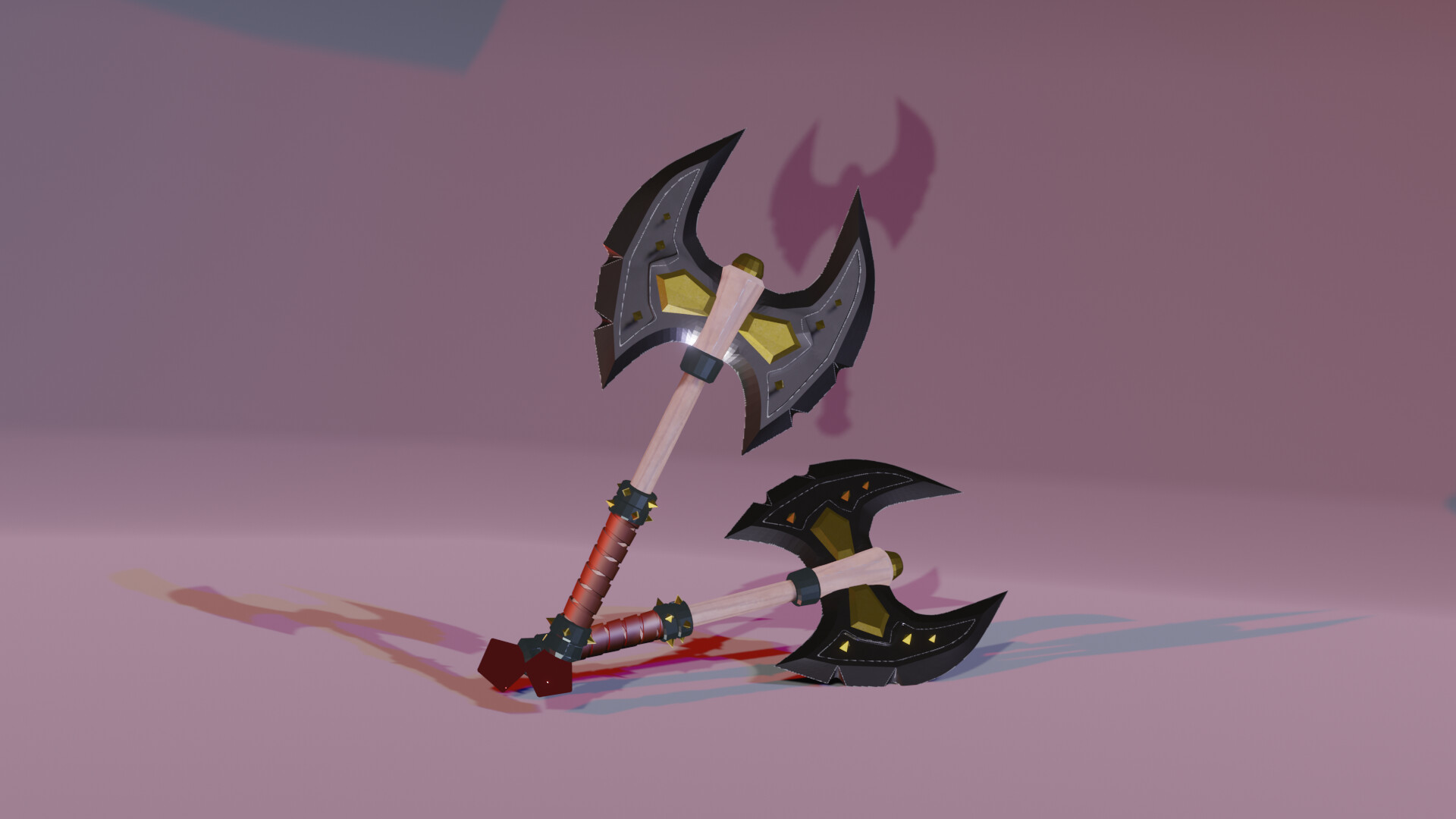 ArtStation - Low-Polly War Axe