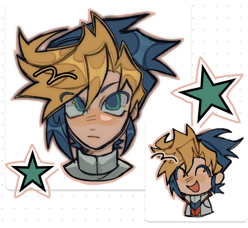 ArtStation - Yugo Yu-Gi-Oh! arc v