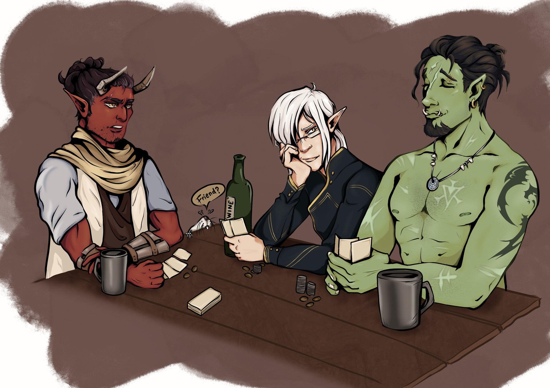 ArtStation - DND GROUP COMMISSION