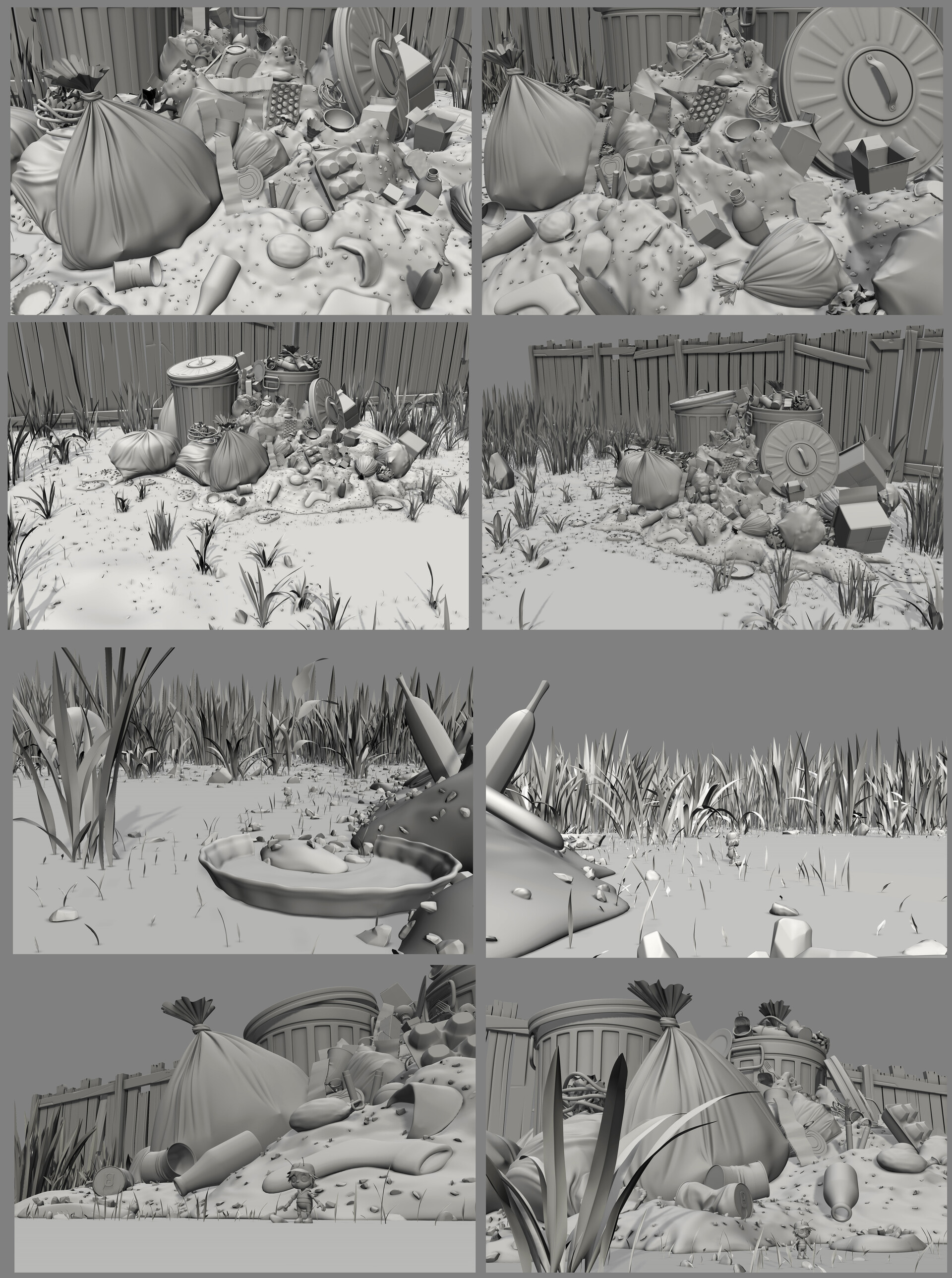 ArtStation - PRODUCTION WORK 2015