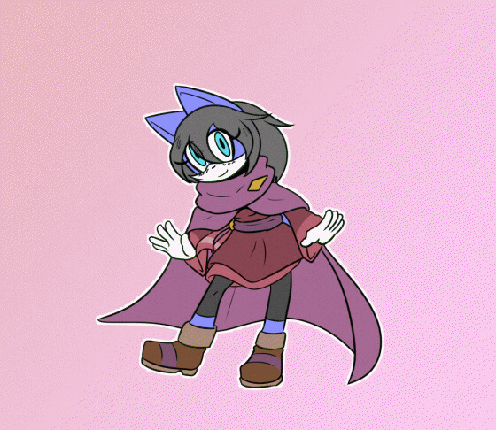 ArtStation - =ANIM= Silly hero