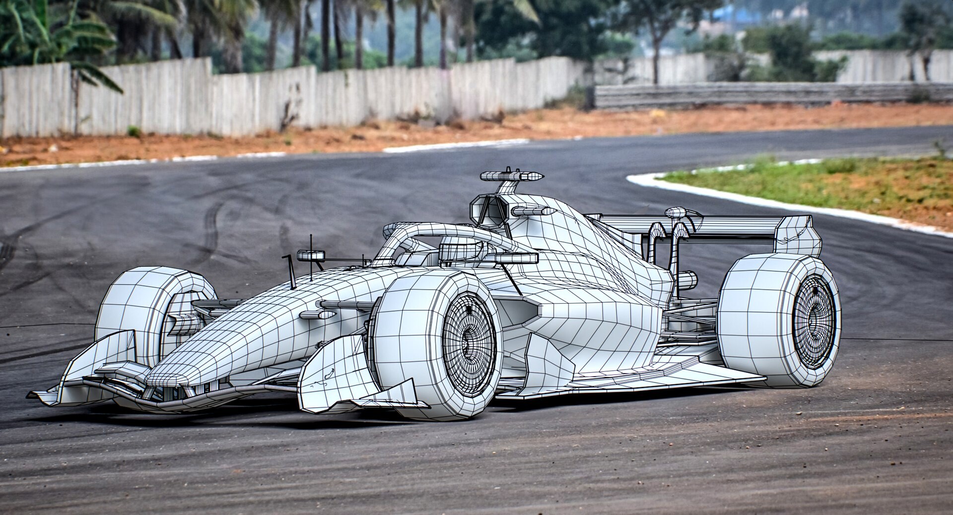 OpticalDreamSoft - Formula 1 2026 Showcar F1 Race Car Concept PBR 3D model