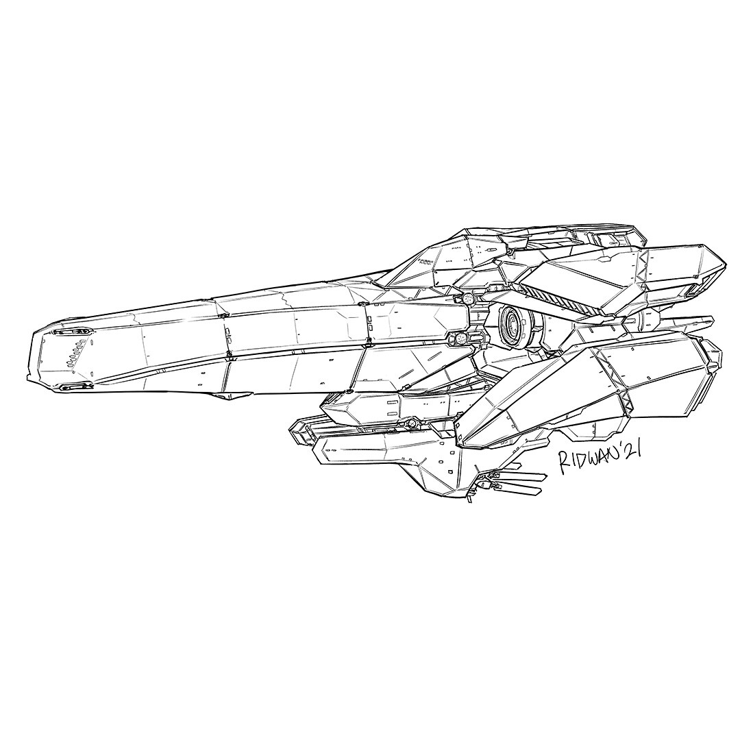 Ridwan Chandra - MeganeRid - Space Frigate 20240605