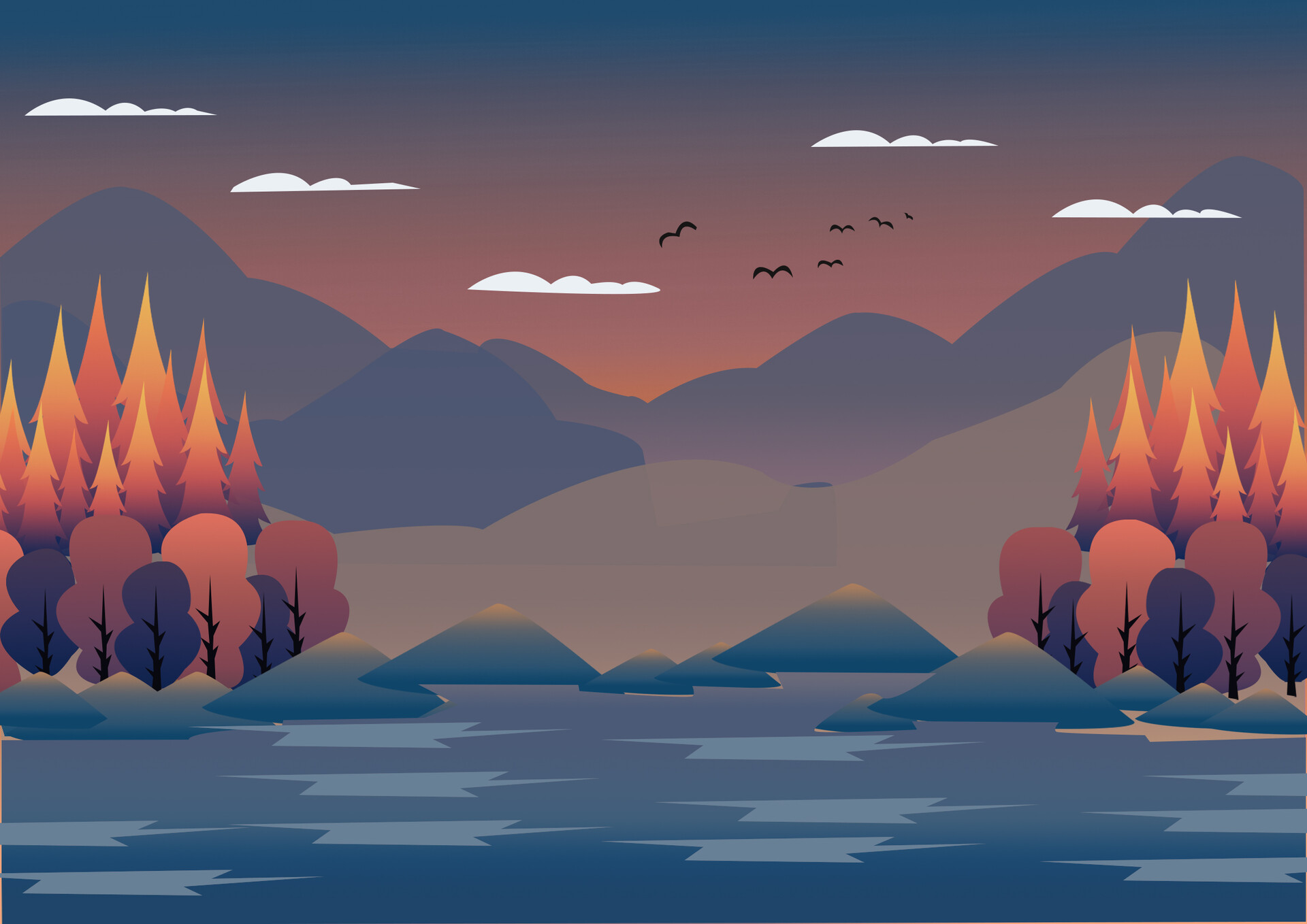 ArtStation - Gradient work