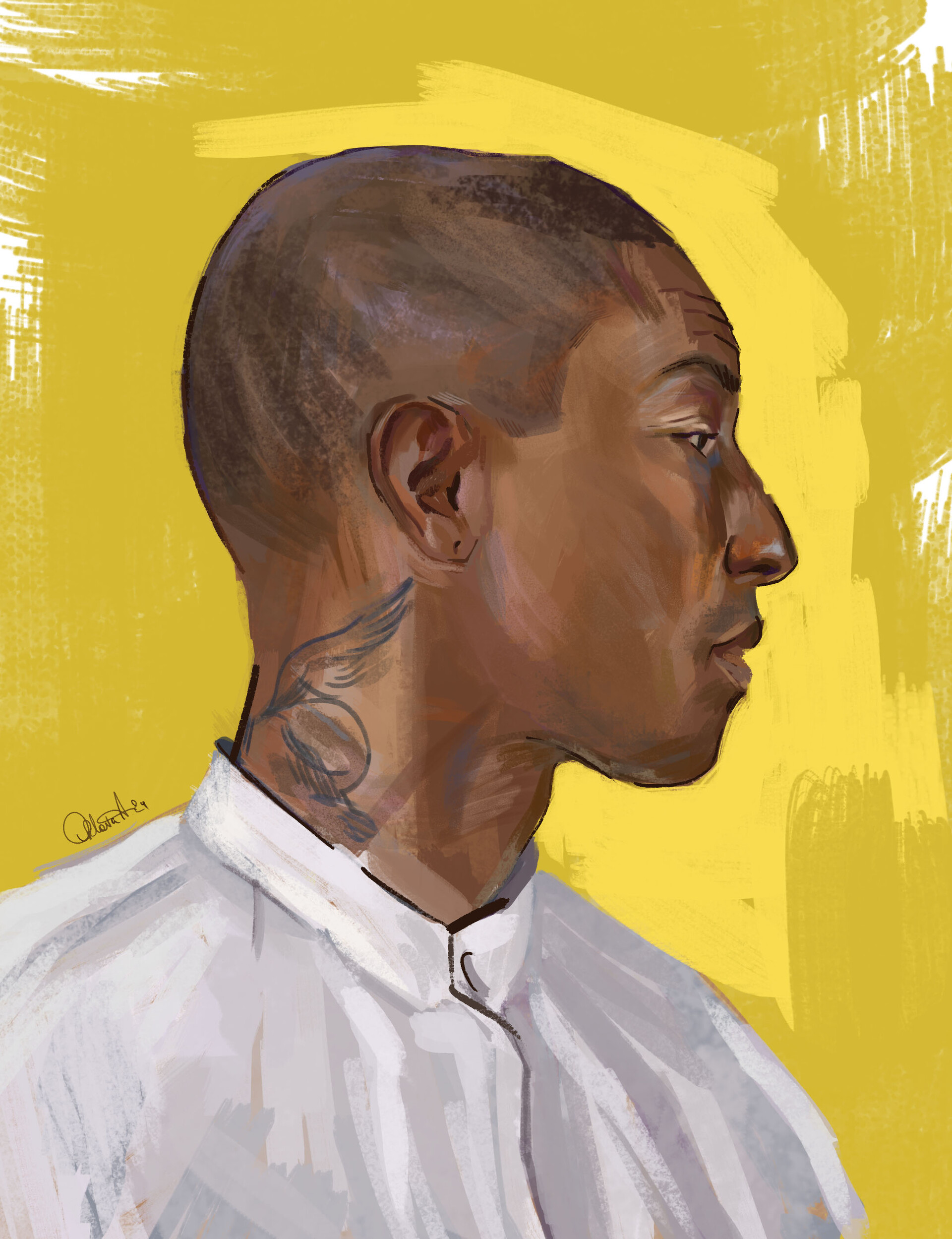 ArtStation - Pharrell Williams