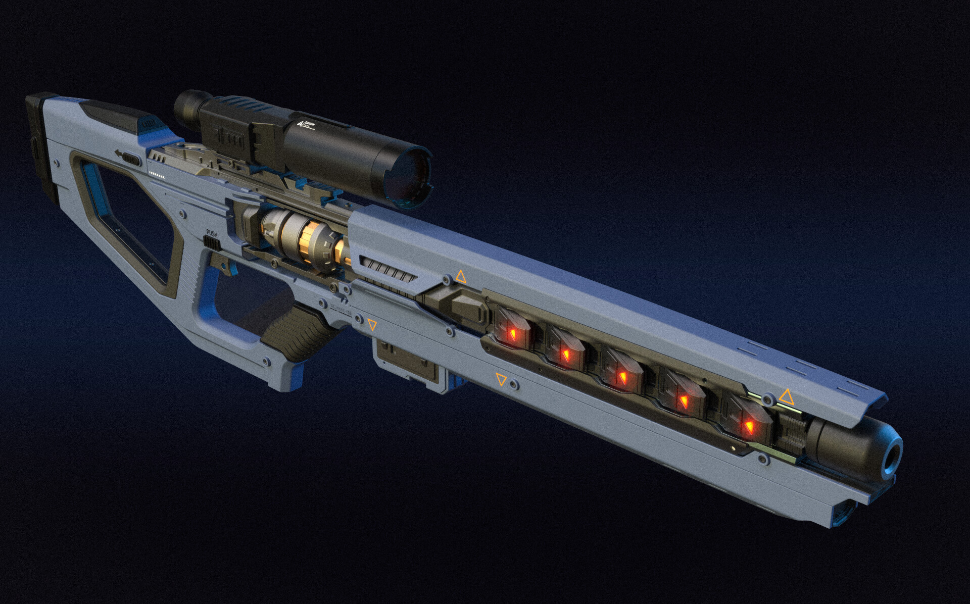 ArtStation - Energy rifle concept