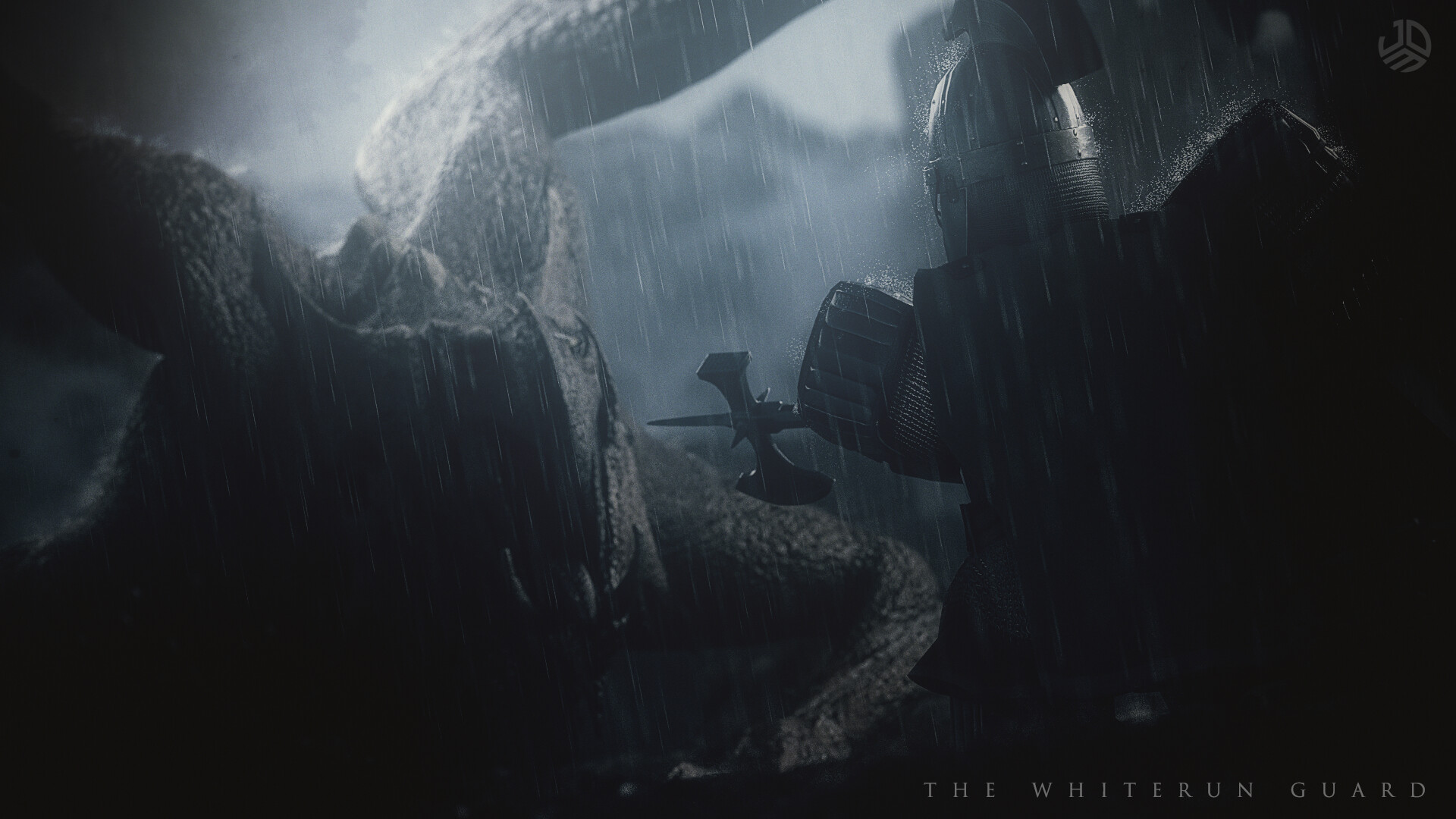 ArtStation - Whiterun Guard Loading Screen #1