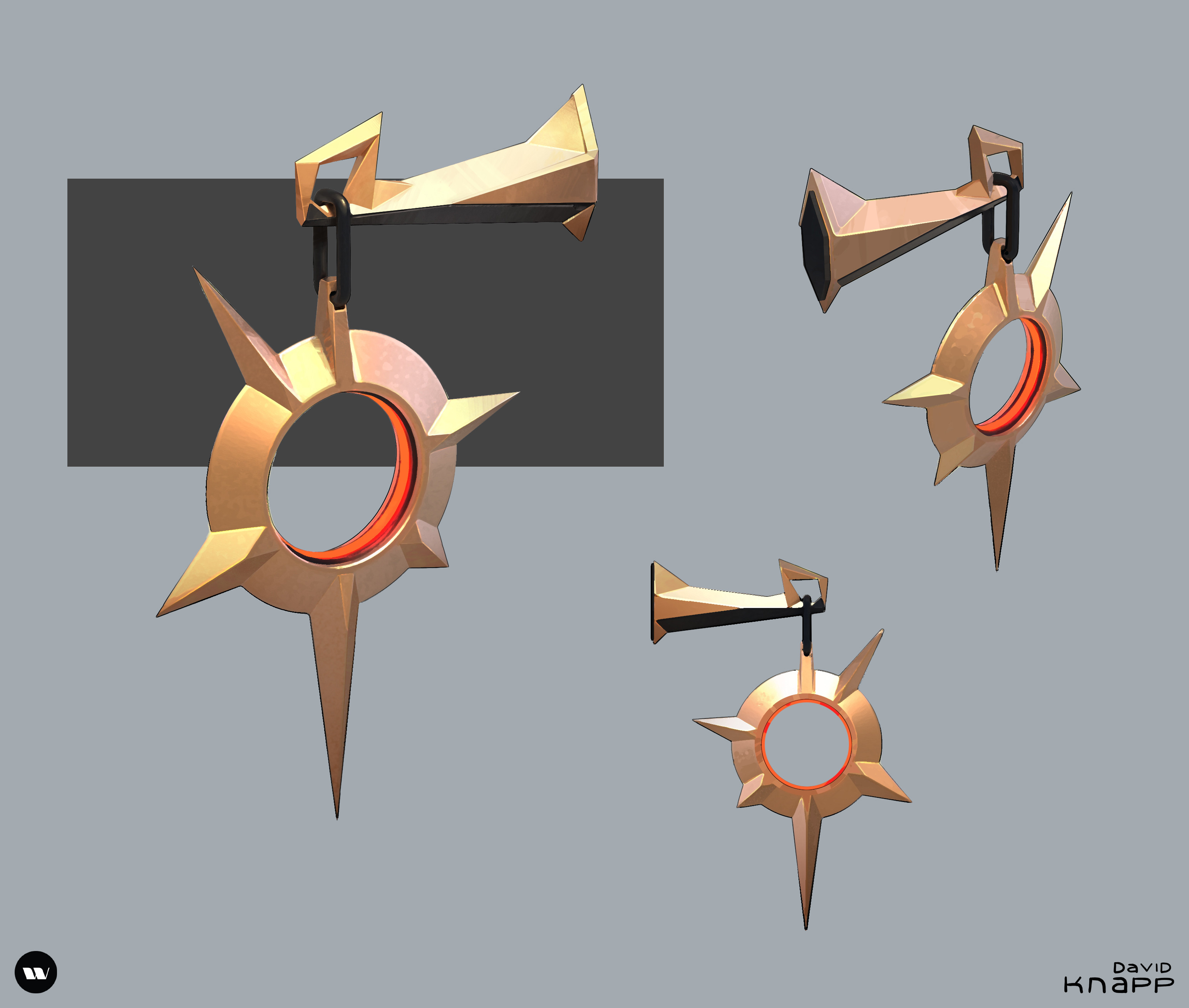 David Knapp Design - Valorant: Phoenix Gun Buddy