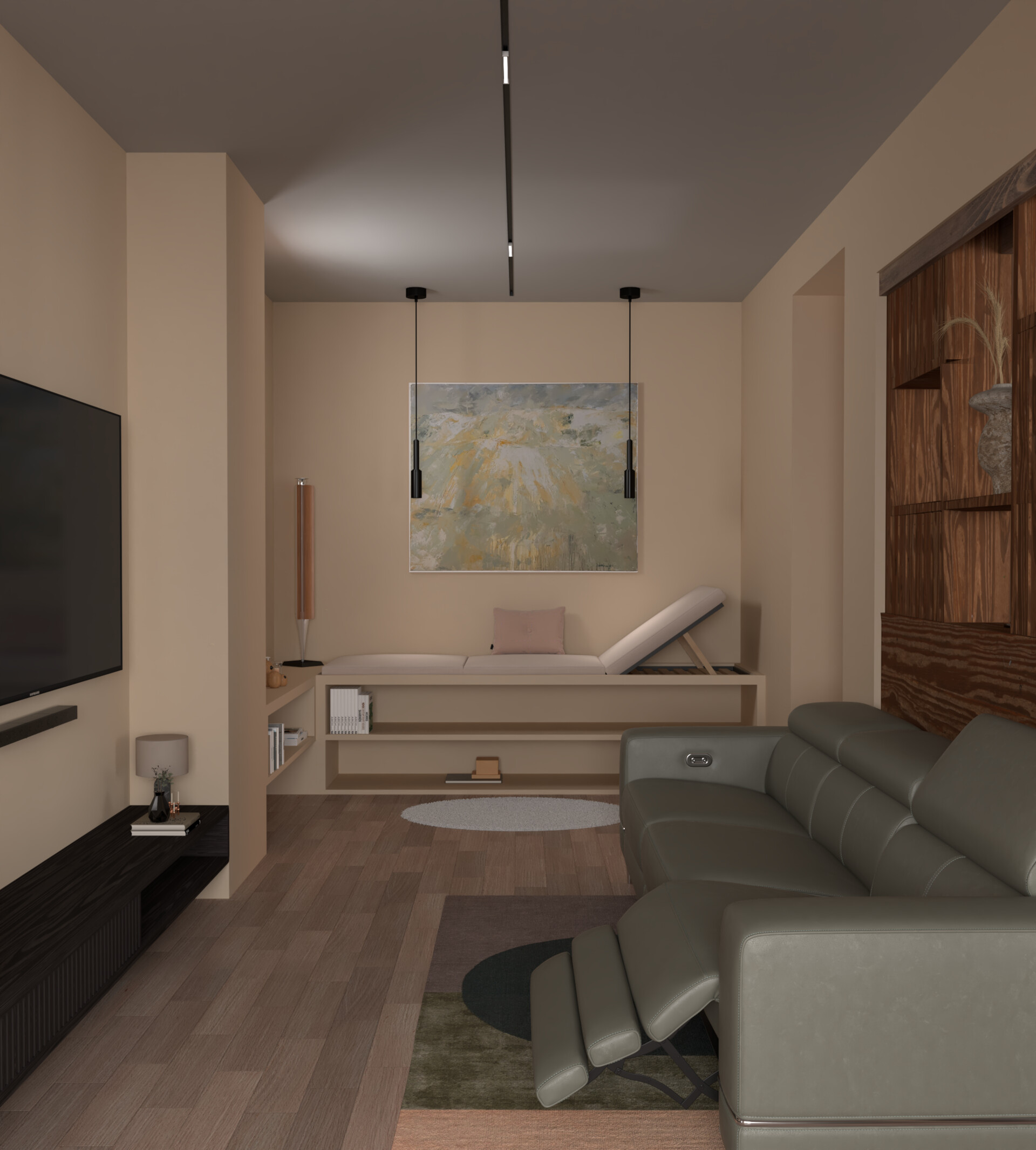 ArtStation - Brown Chillin room - Madrid