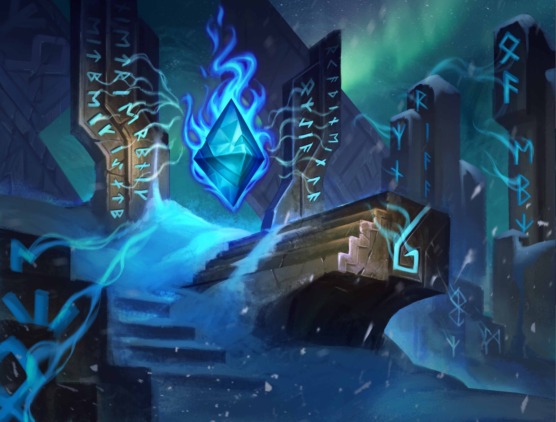 ArtStation - Altar of frozen mana