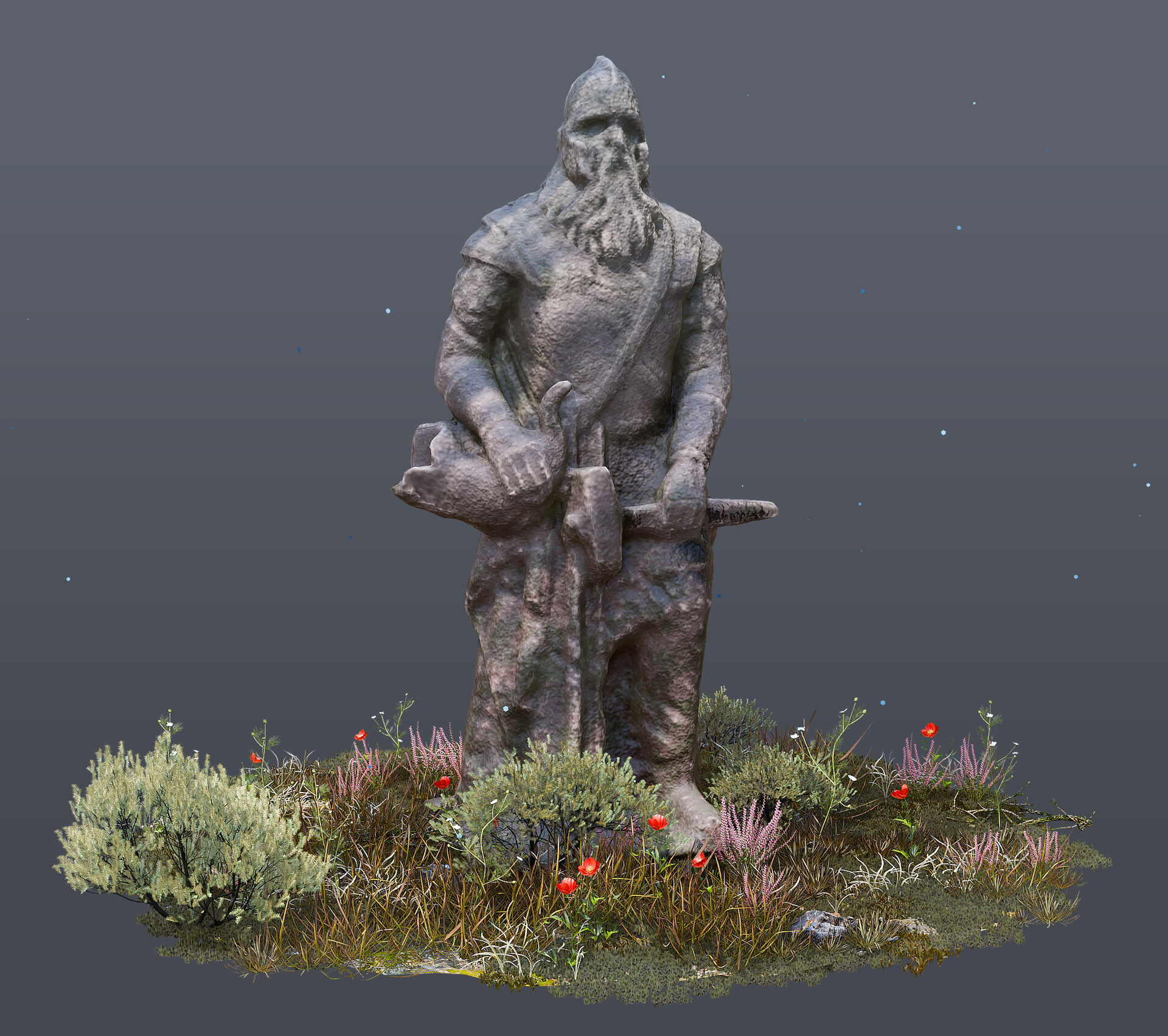 ArtStation - Stone Statue