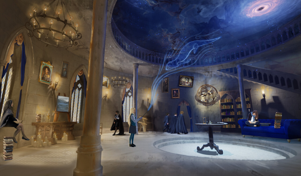 ArtStation - Ravenclaw Common Room