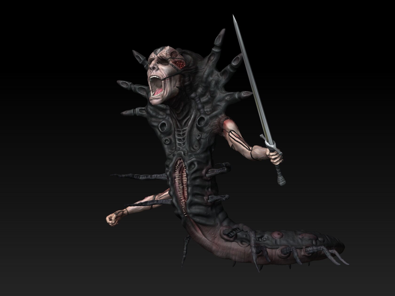 Artful Nerd - Writhing Horror