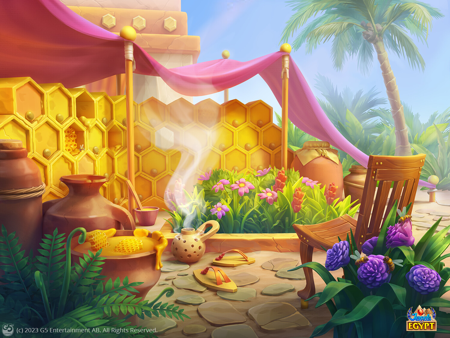 ArtStation - Jewels of Egypt. Apiary