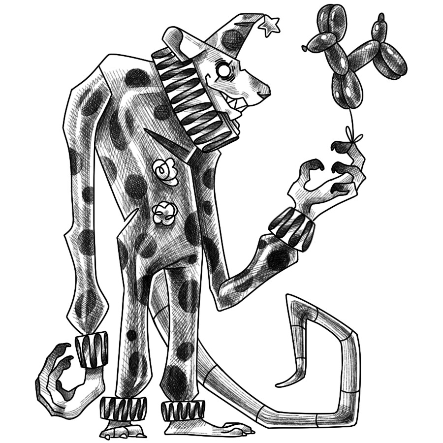 ArtStation - Rat Clown Tattoos