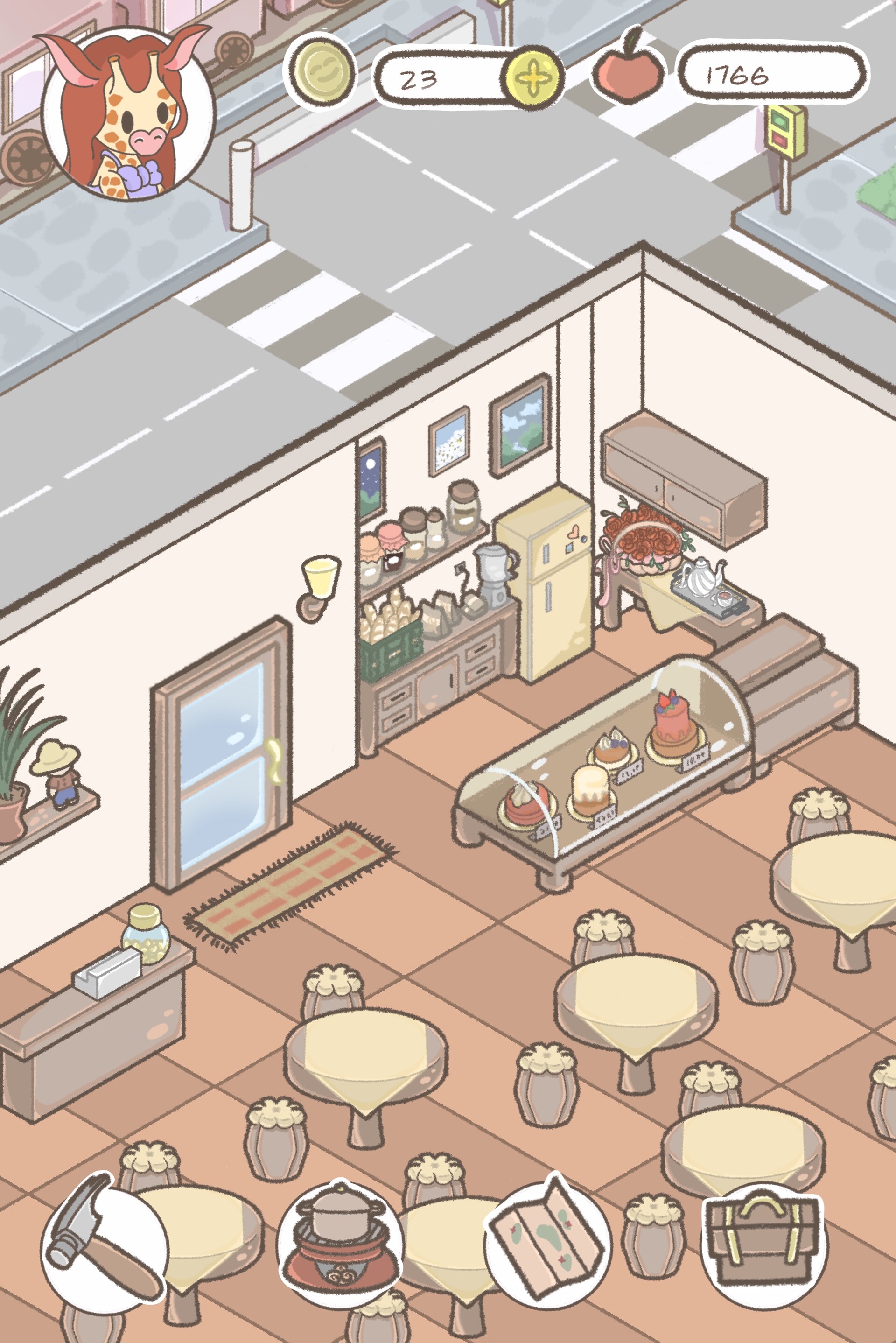 ArtStation - Cafe game