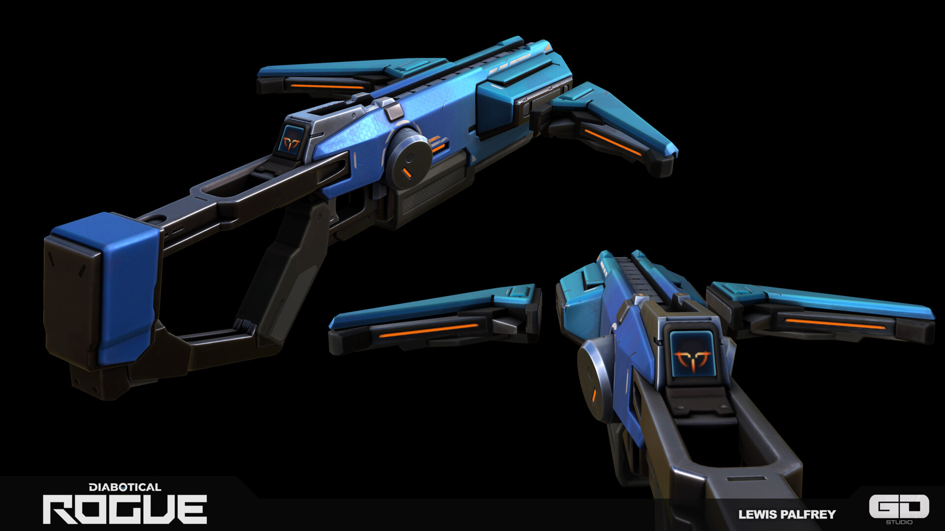 Lewis Palfrey - Energy Crossbow, Diabotical Rogue