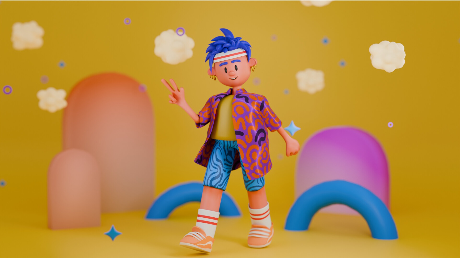 ArtStation - Character design for advertising