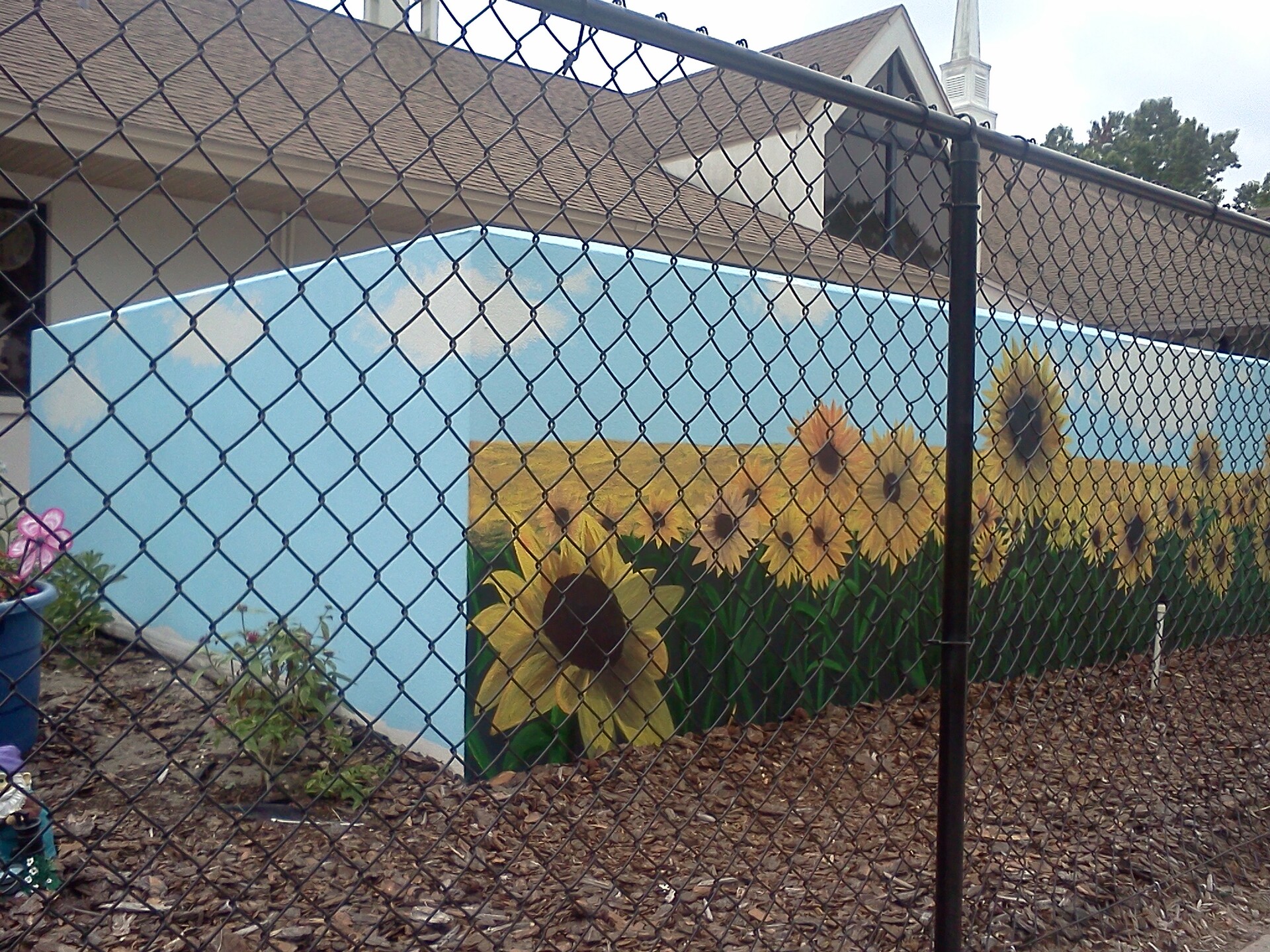 David Maclaren Art Portfolio - Sunflower Mural