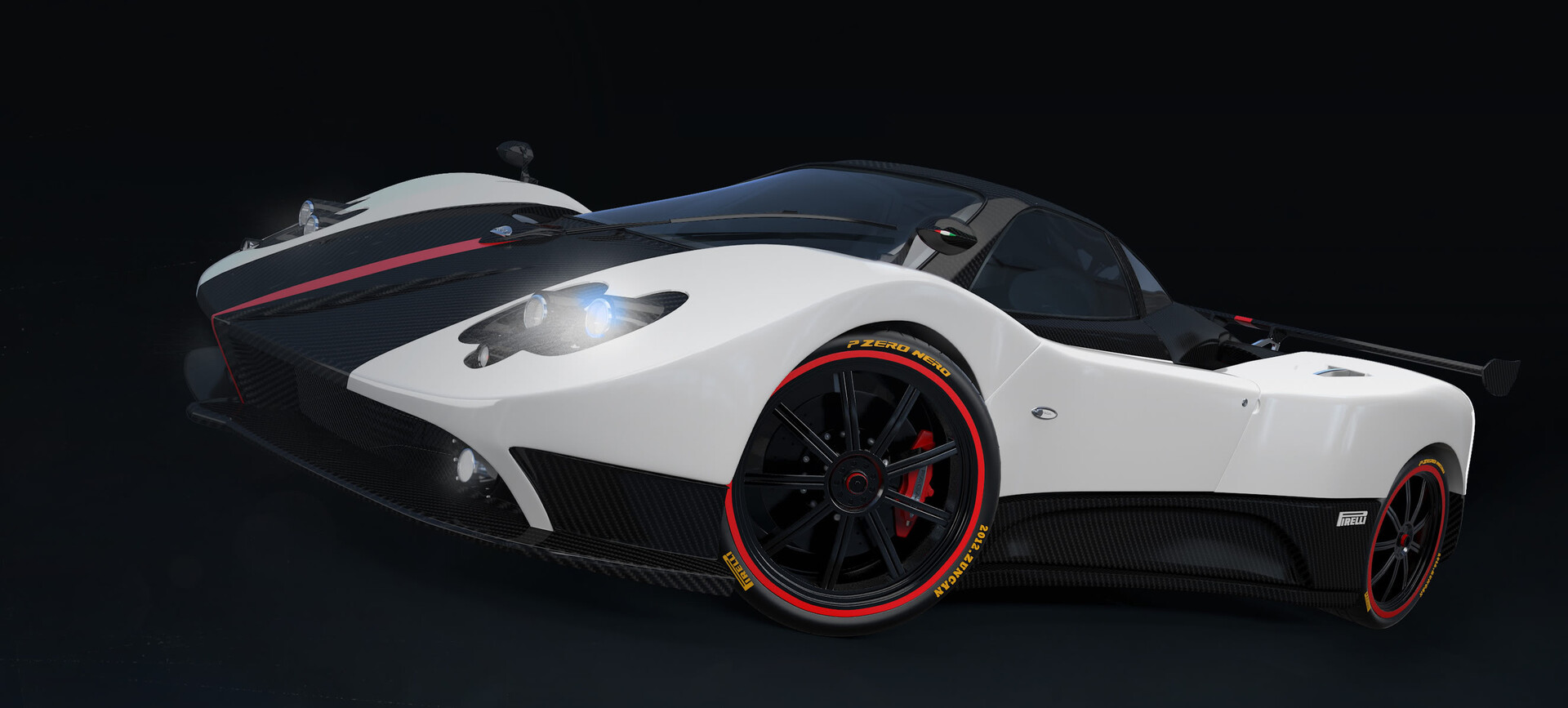 ArtStation - Pagani Zonda F